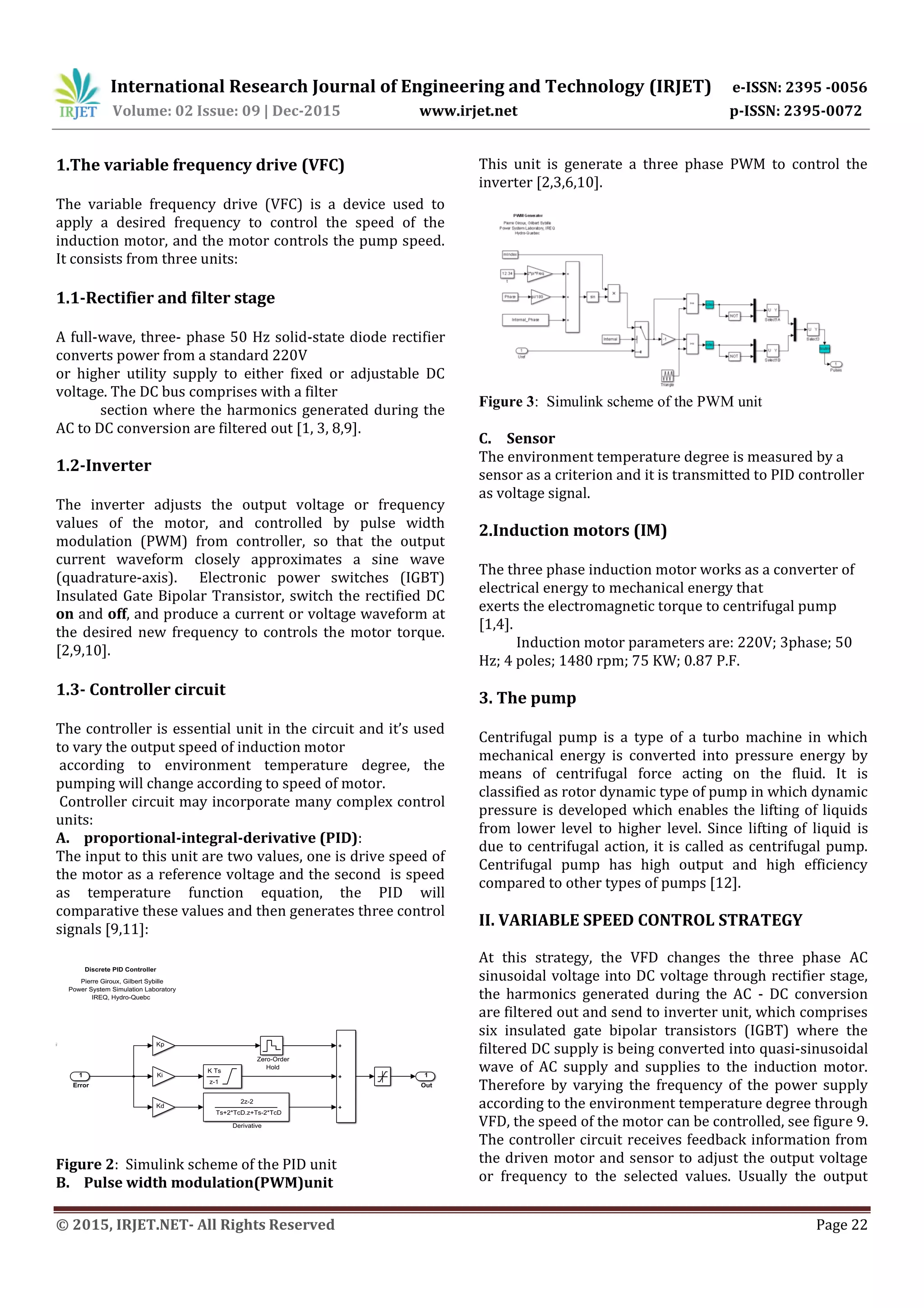 Dynamic Modeling Of Pump Drive System Utilizing Simulink Matlab Program Pdf