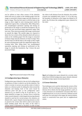 Environment Detection and Path Planning Using the E-puck Robot | PDF