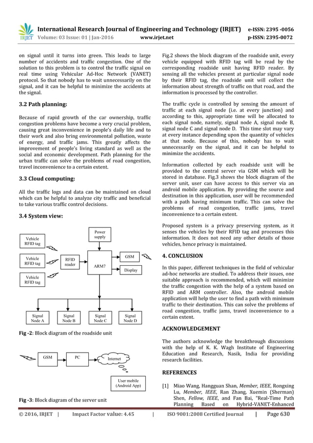Real–Time Intelligent Transportation System based on VANET | PDF | Computer Networking | Computing
