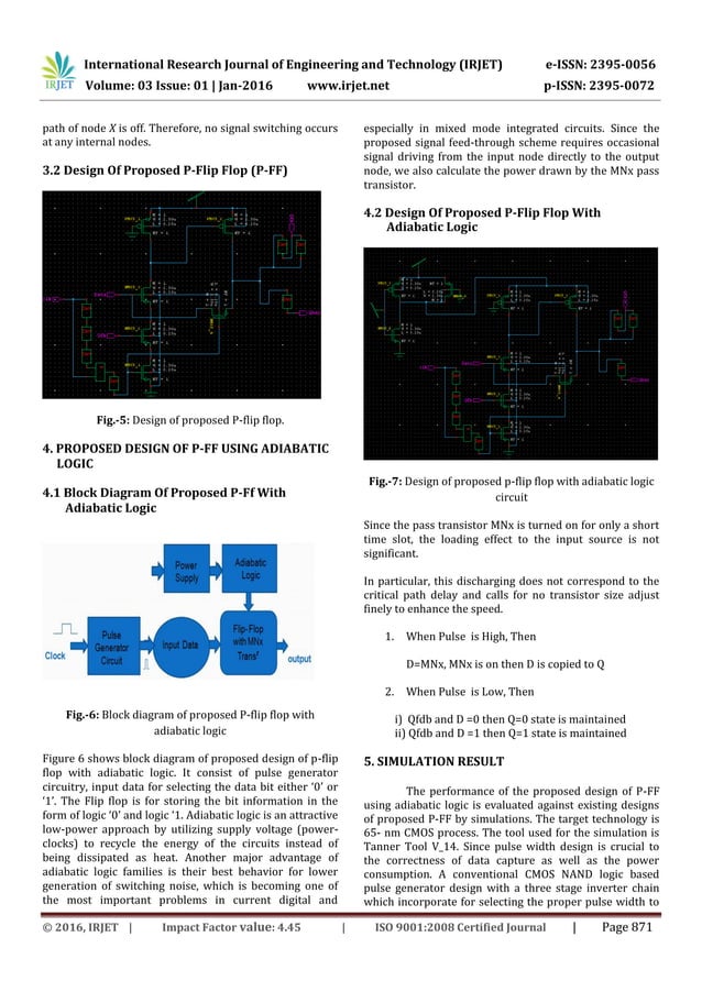 Design a Low Power Flip-Flop Based on a Signal Feed-Through Scheme | PDF