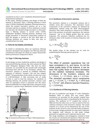 Filtering Antennas: Synthesis and Design | PDF | Radio Control ...