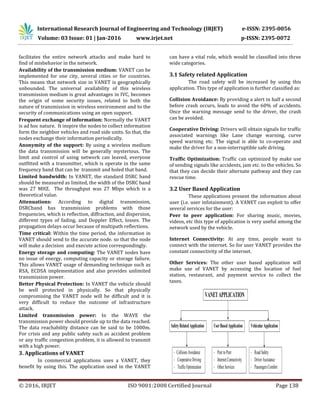 Overview of VANET with Its Features and Security Attacks | PDF | Computer Networking | Computing