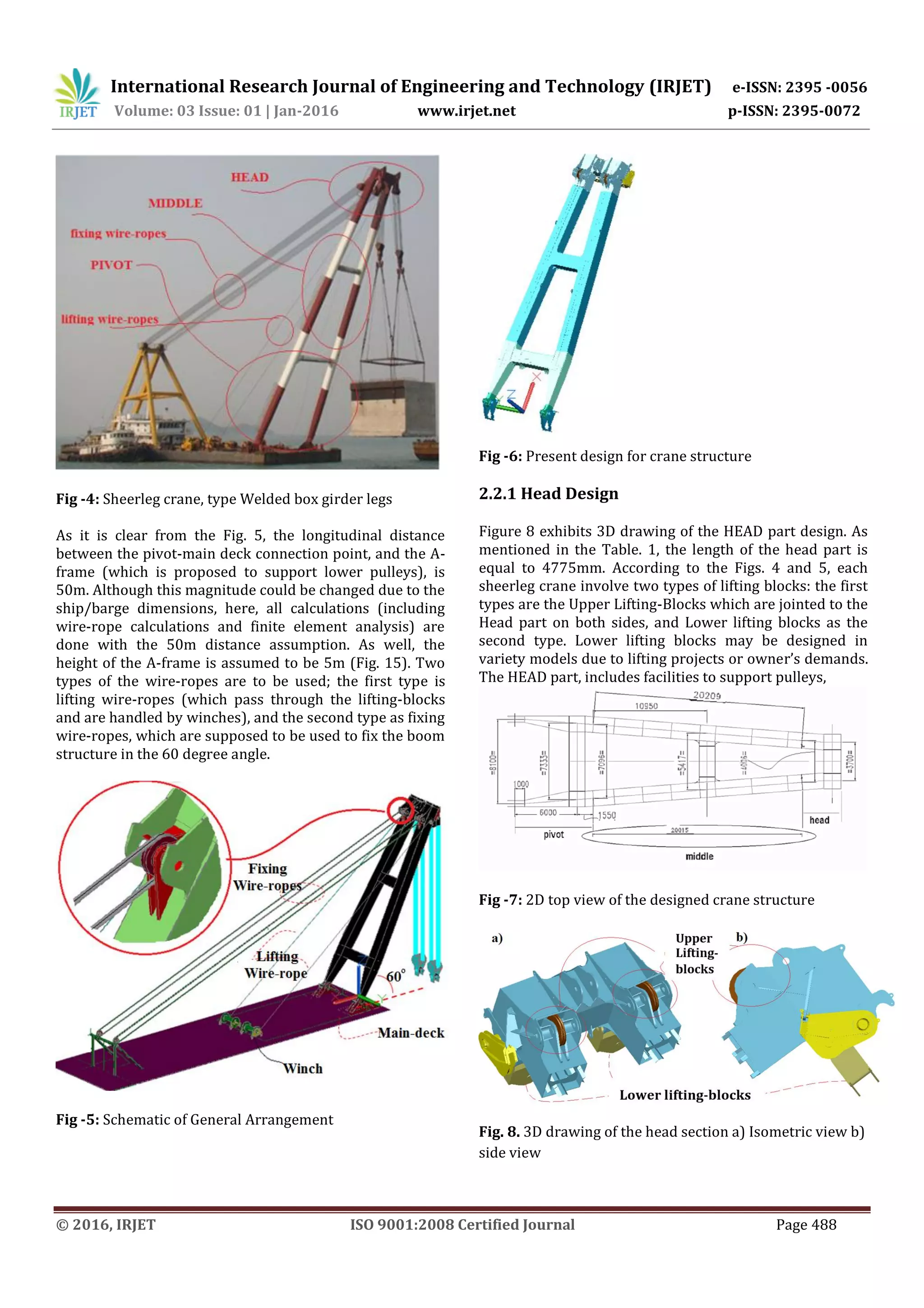 Boom Structural Design and Static Finite Element Analysis for a ...
