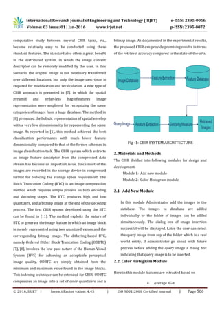 Image Retrieval Based on its Contents Using Features Extraction | PDF | Databases | Computer ...