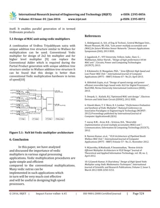 A comprehensive study on Applications of Vedic Multipliers in signal processing | PDF
