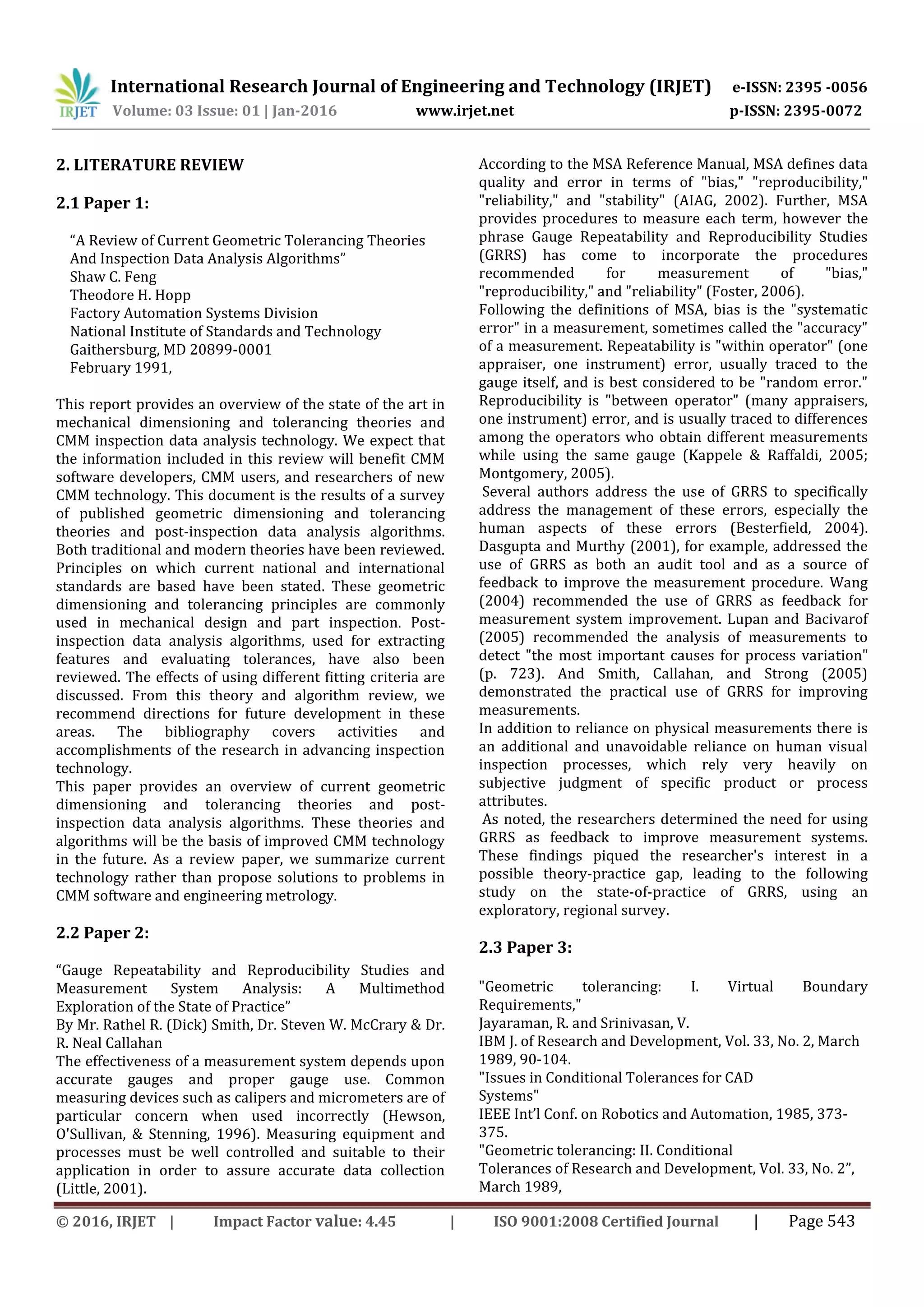 Design and Manufacturing of Receiving Gauge | PDF