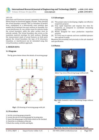 Design and Manufacturing of Receiving Gauge | PDF