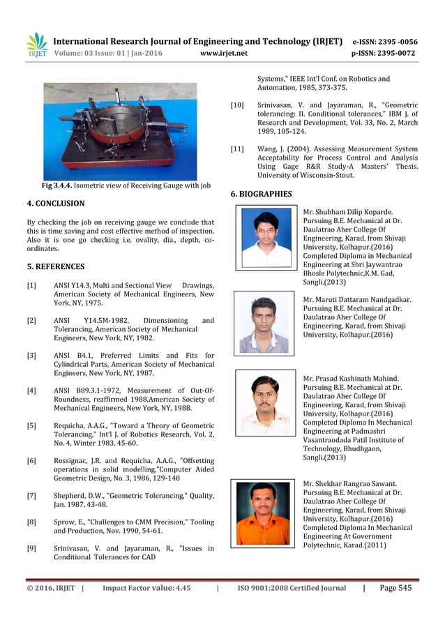 Design and Manufacturing of Receiving Gauge | PDF