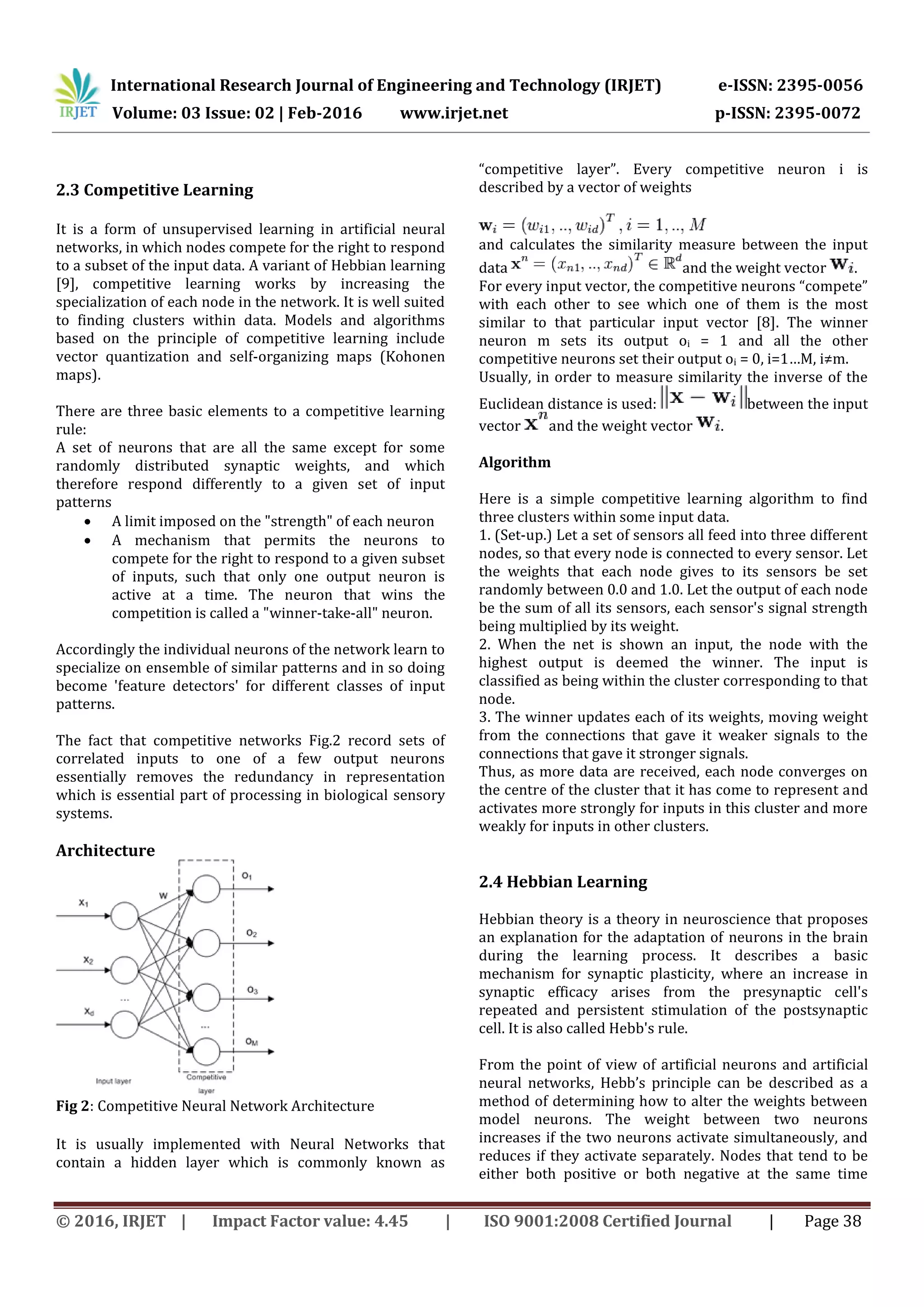Survey On Artificial Neural Network Learning Technique Algorithms Pdf 