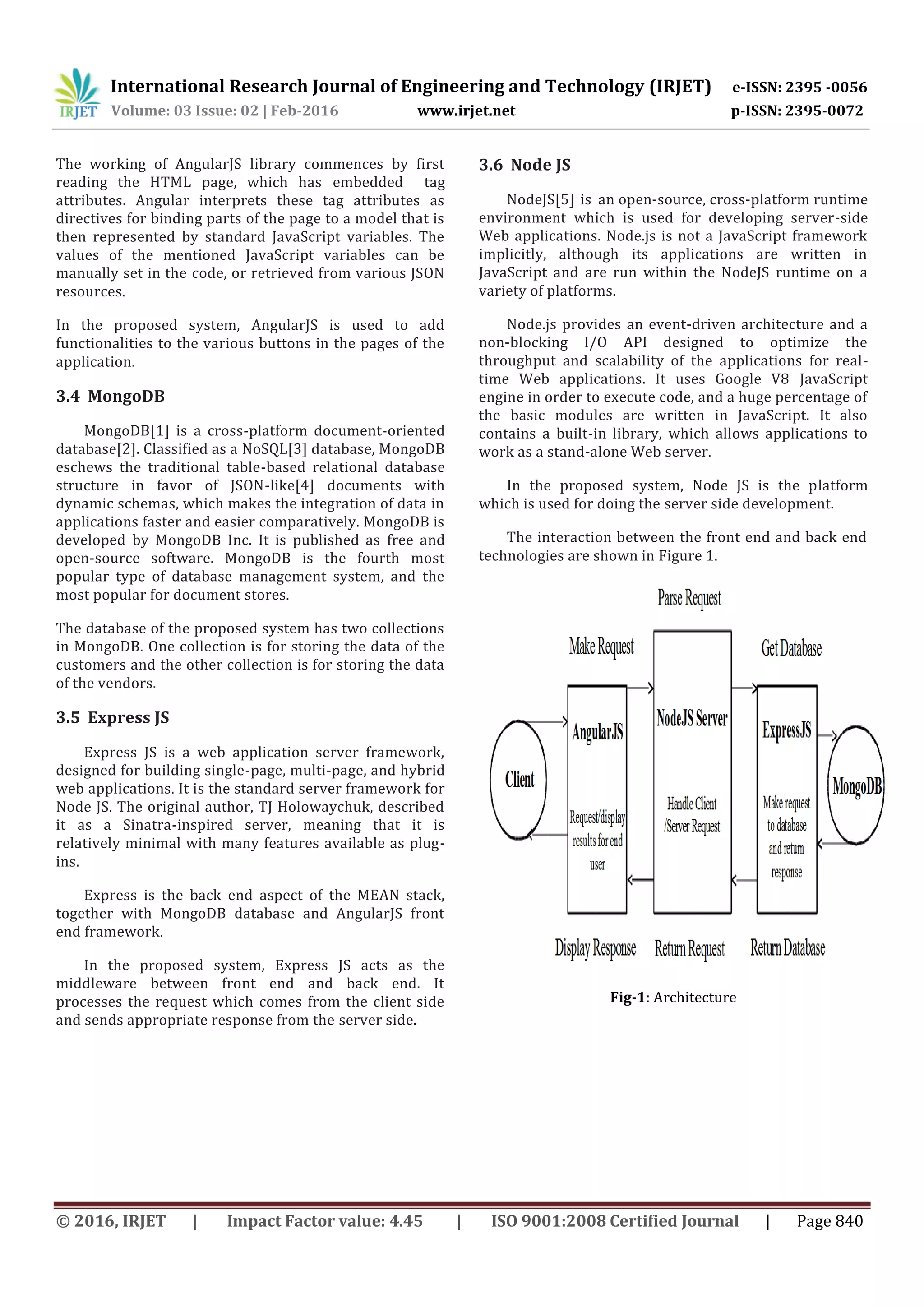 Daily Needs Management Application | PDF