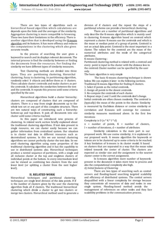 A Competent and Empirical Model of Distributed Clustering | PDF