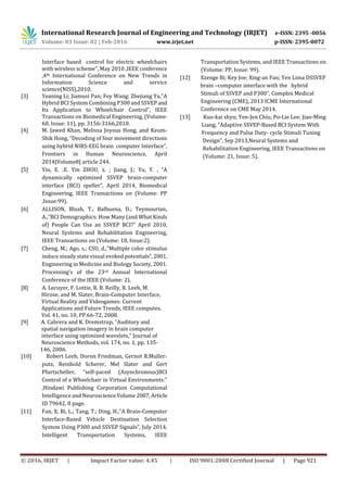 Design and Implementation of Brain Computer Interface for Wheelchair ...