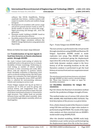 Virtual Durability Simulation for Chassis of Commercial vehicle | PDF