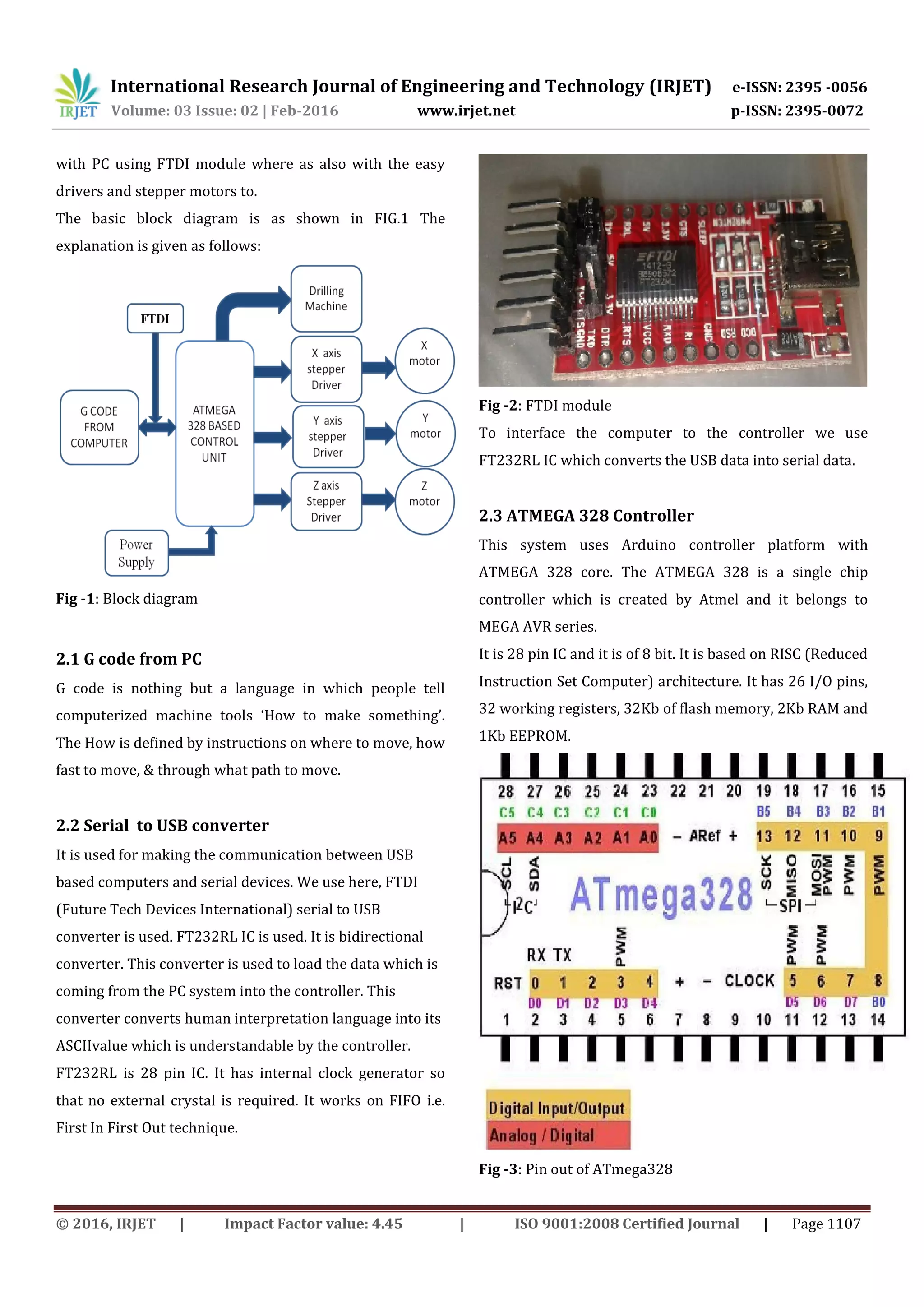 Automatic mini CNC machine for PCB drawing and drilling | PDF