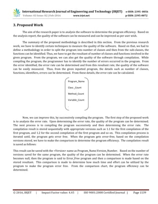 Exploring the Efficiency of the Program using OOAD Metrics | PDF | Programming Languages | Computing
