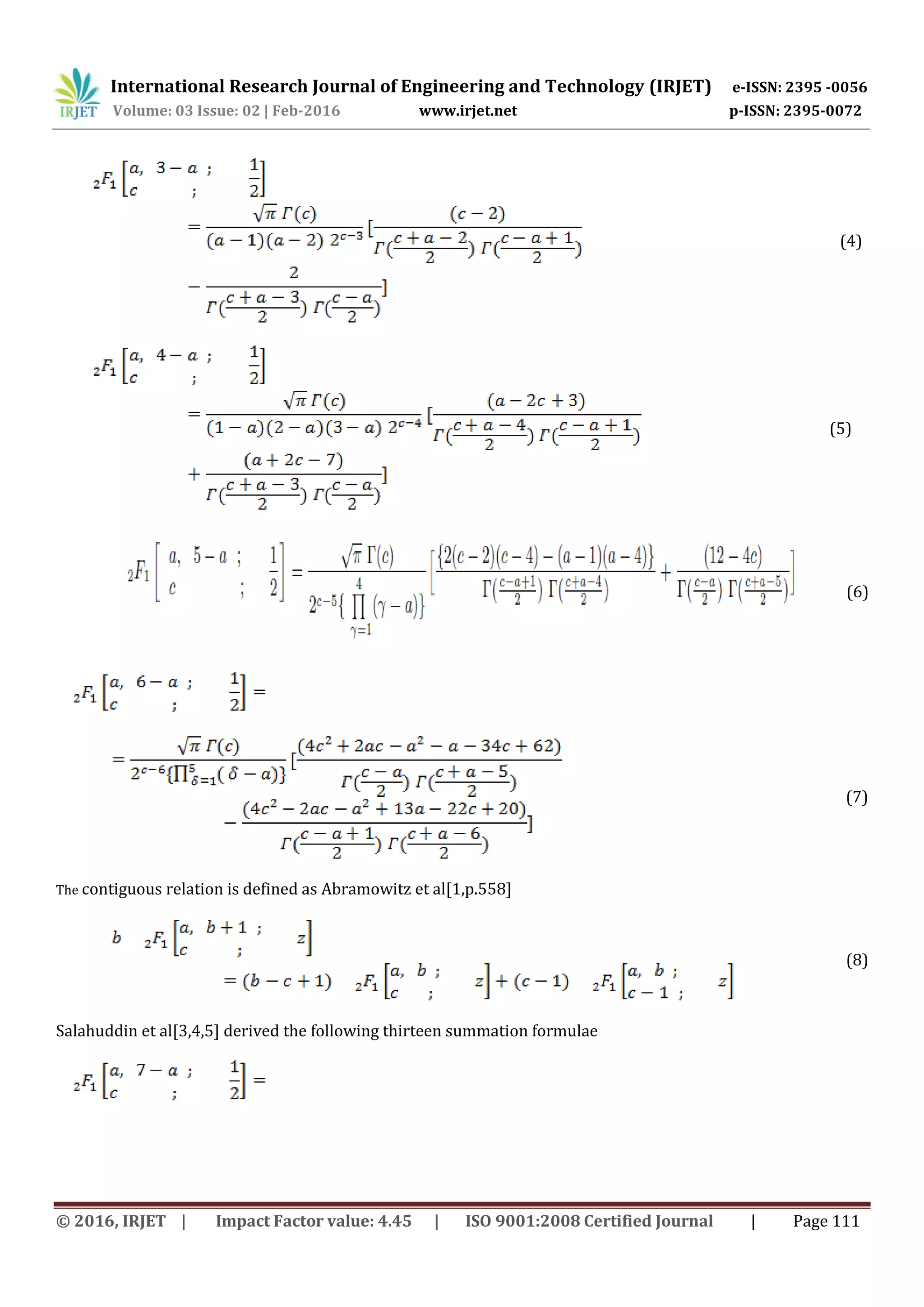 Two Ridiculous Summation Formulae Arising From The Summation Formulae