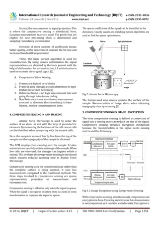 Various Applications of Compressive Sensing in Digital Image Processing: A Survey | PDF