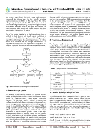 Analysis of Double Moving Average Power Smoothing Methods for Photovoltaic Systems | PDF | Data ...