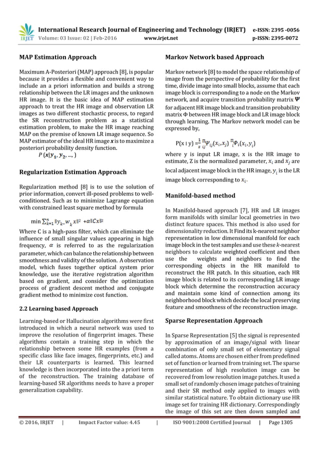 Analysis of Various Single Frame Super Resolution Techniques for better PSNR | PDF | Photo ...