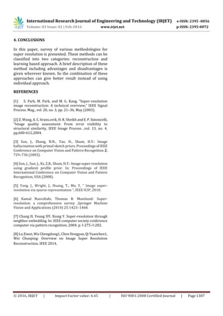 Analysis of Various Single Frame Super Resolution Techniques for better PSNR | PDF | Photo ...