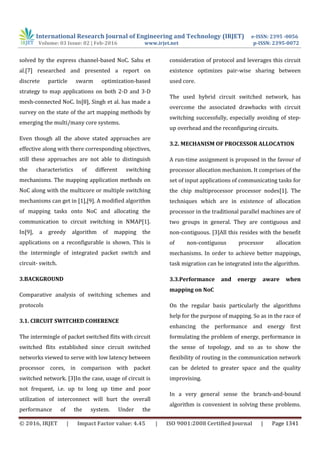 A survey report on mapping of networks | PDF