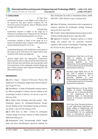 Comparison of Response Spectrum for Different Zone in India | PDF