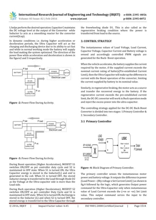 Integration of Ultra Capacitor with Battery using DC-DC Bidirectional ...