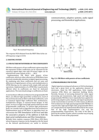 Application of Modified Second-Order Frequency Transformations | PDF | Digital Audio | Computer ...