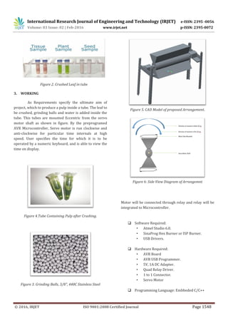 Design and Fabrication of Homogenizer Machine | PDF