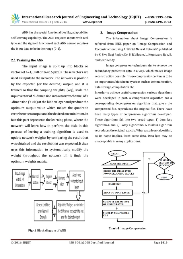 Image Compression and Reconstruction Using Artificial Neural Network | PDF