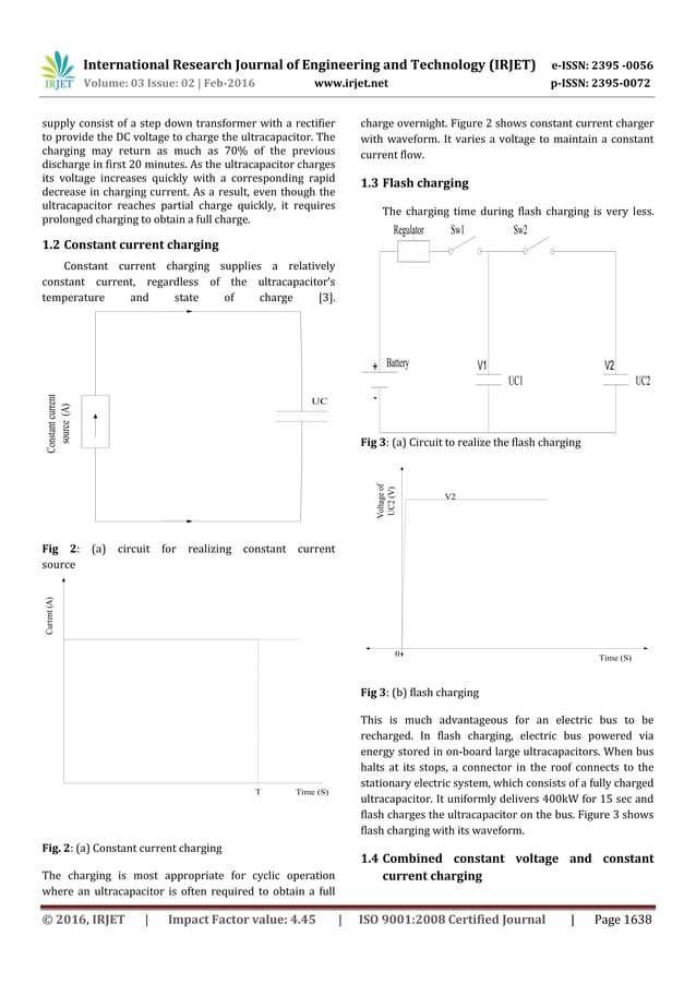 Ultracapacitor Charging Methods | PDF