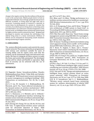 Smart Sensor Network for Society Automation-A Review | PDF