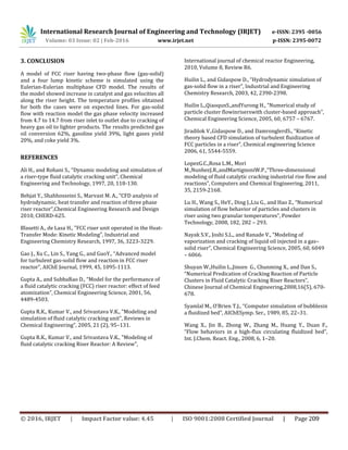 CFD Modeling of FCC Riser Reactor | PDF
