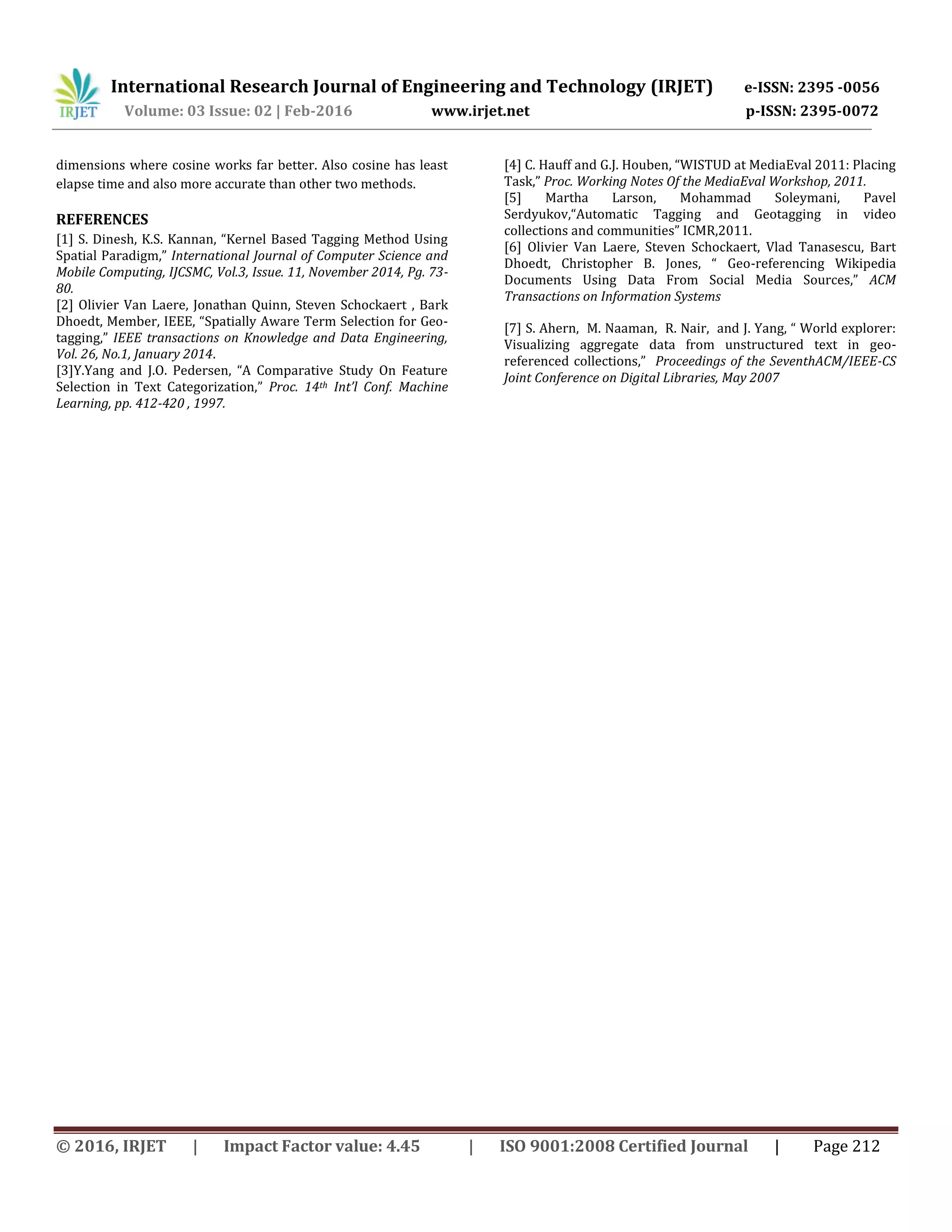 A Cluster Based Approach For Geographic Mapping Pdf