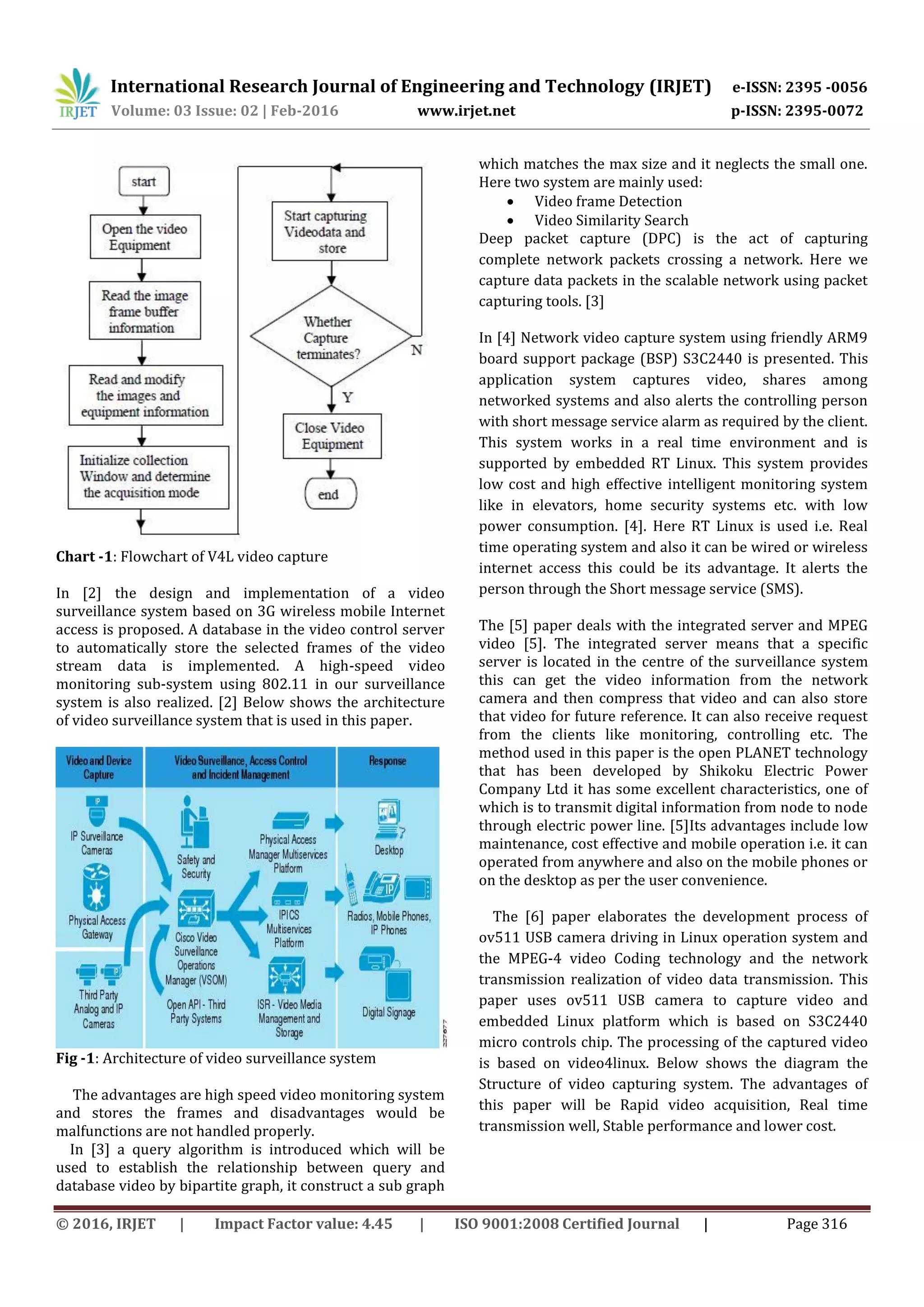 Survey Paper on Smart Surveillance System | PDF
