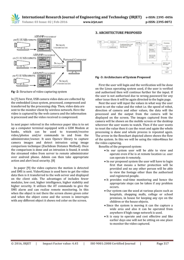 Survey Paper on Smart Surveillance System | PDF