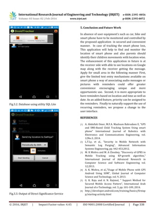Advancement in Android Authentication System Using Direct Significance Service | PDF