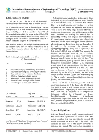 Ginix Generalized Inverted Index for Keyword Search | PDF