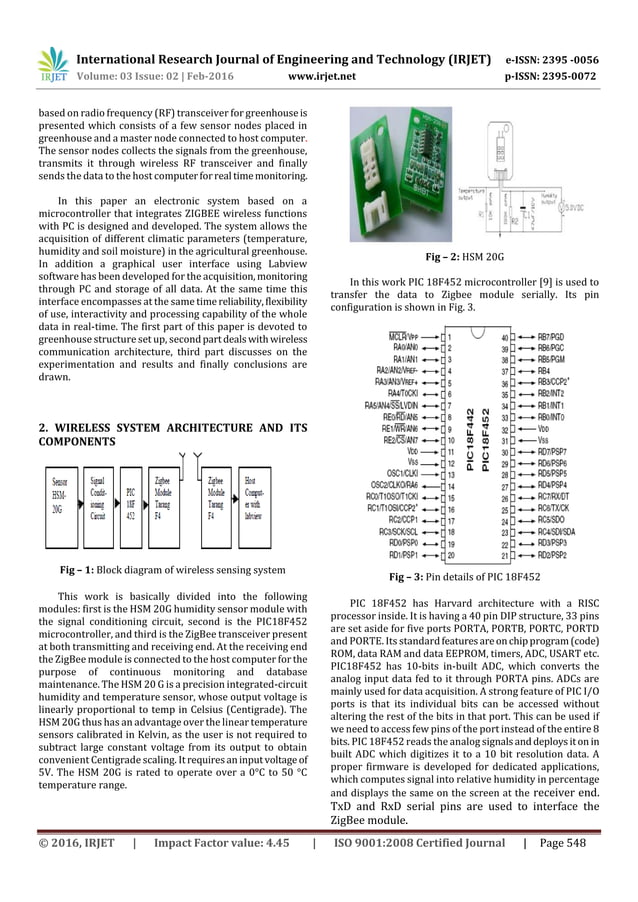 Wireless Sensor Network Based Precision Green House Management System | PDF | Gardening | Home ...