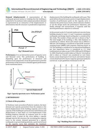 Performance based Seismic Design of RCC Building | PDF