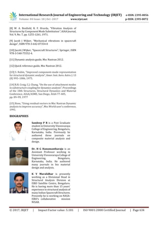 Effect of Residual Modes on Dynamically Condensed Spacecraft Structure | PDF