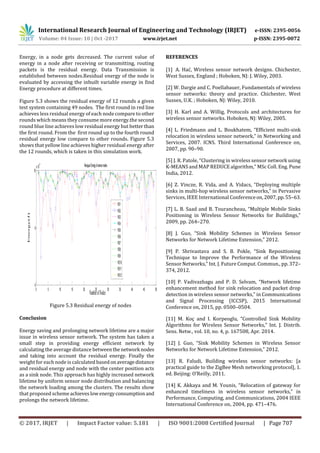 Multiple Sink Positioning and Relocation for Improving Lifetime in Wireless Sensor Network | PDF