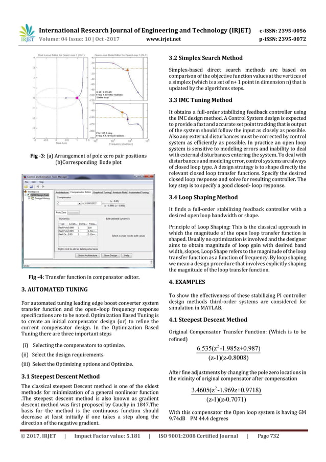 Automated Tuning and Controller Design for DC-DC Boost Converter | PDF