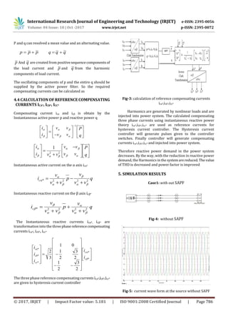 Improvement of Power Quality using IRP-Theory Base Shunt Active Power Filter | PDF