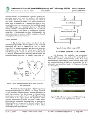 Design of a Novel Multiplier and Accumulator using Modified Booth Algorithm with Parallel Self ...