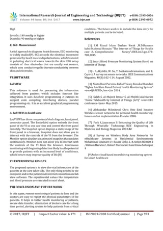 Iot in Healthcare | PDF | Internet of Things | Internet