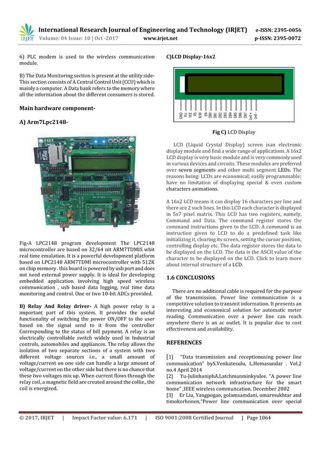 Automatic Meter Reading using PLC | PDF
