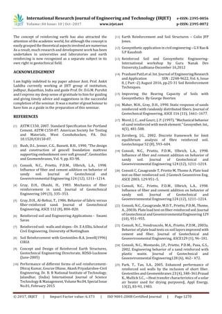 Comparative Review on Reinforced Soil and Reinforced Soil Structures | PDF