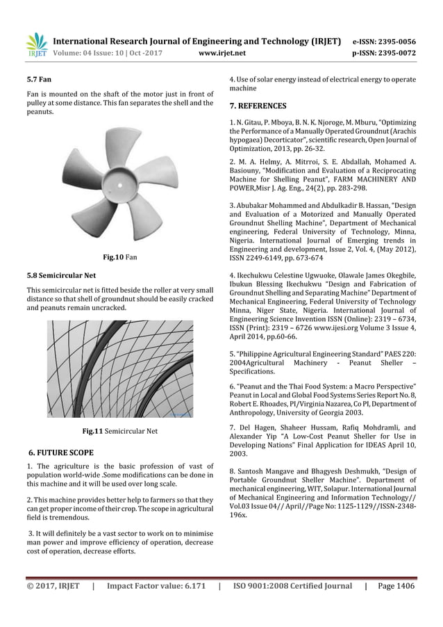 A Review on Design and Fabrication of Groundnut Shelling and Separating ...