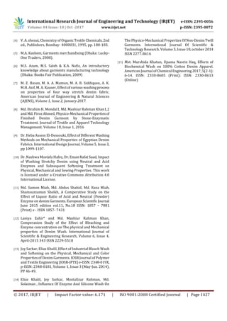 Changes in Mechanical Properties of Denim Due to Different Washing ...